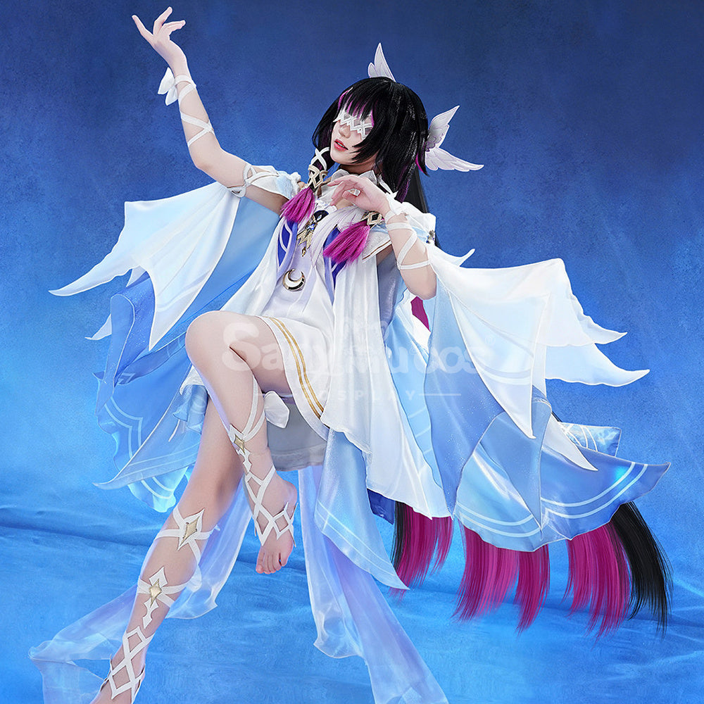 【Pre-Sale】Game Genshin Impact Cosplay Natlan Columbina Cosplay Costume ...