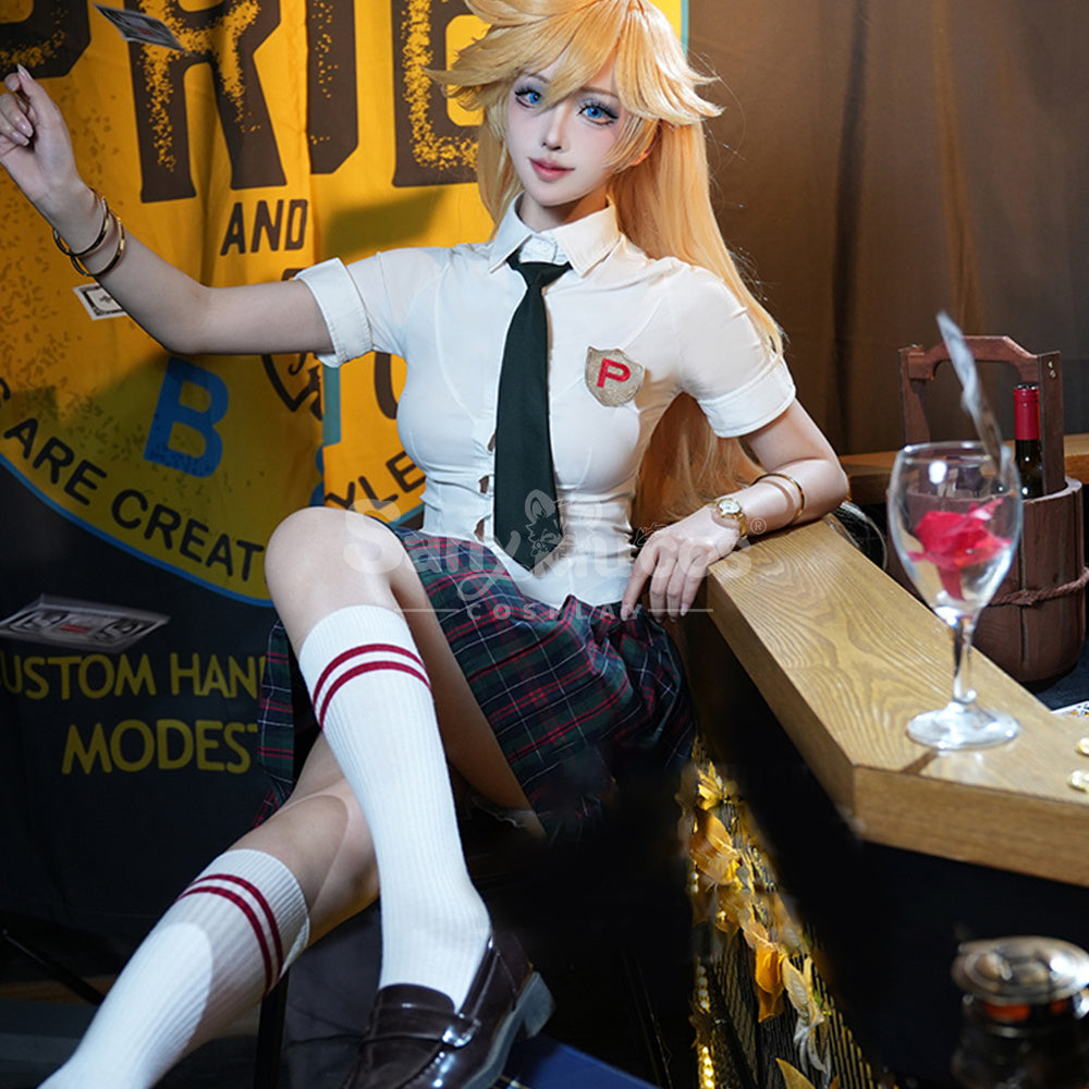 【In Stock】Anime Cosplay Panty Stocking School Uniform Cosplay Costume ...