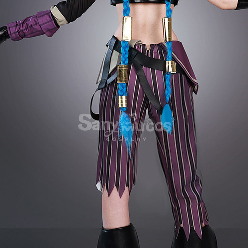 【In Stock】Game League Of Legends Cosplay Jinx Cosplay Costume – SanyMuCos