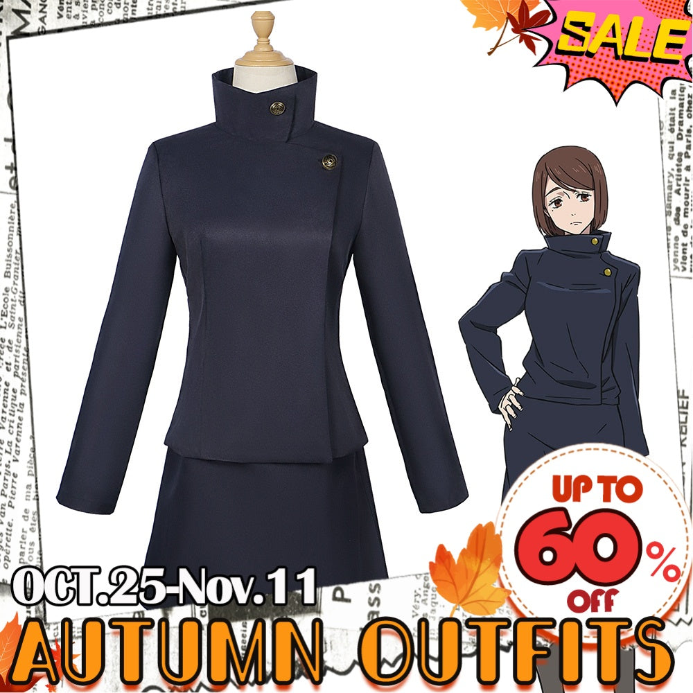 【In Stock】Anime Jujutsu Kaisen Cosplay Ieiri Shoko Costume – SanyMuCos