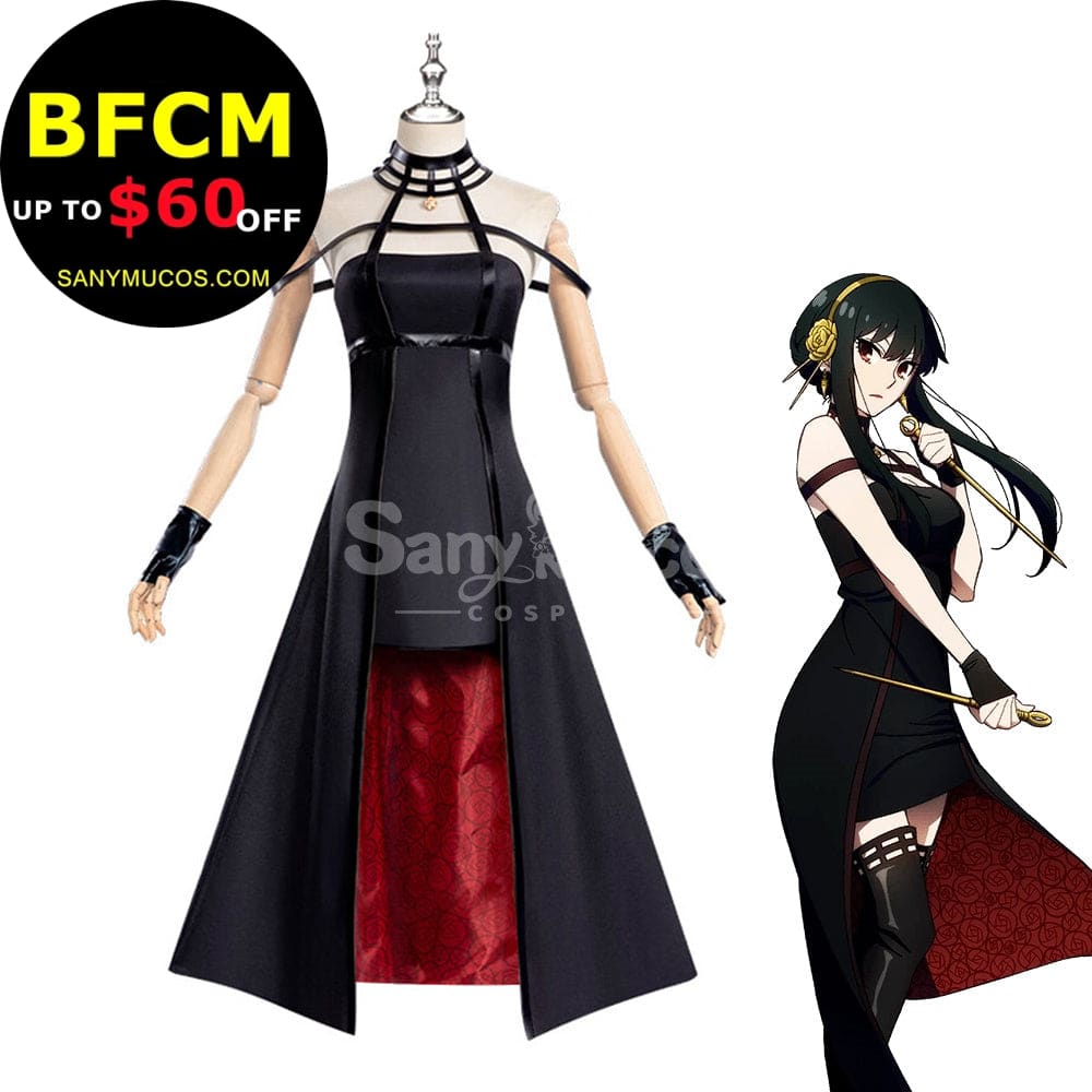 【In Stock】Anime Spy X Family Yor Forger Shinobi Assassin Sexy Short Dr ...